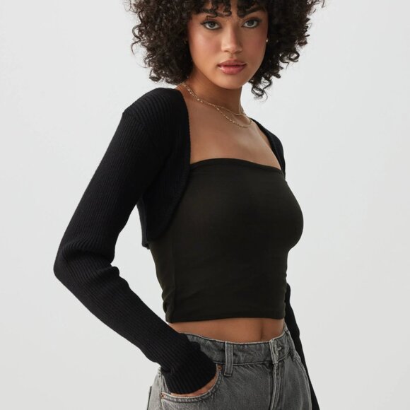 Ardene | Sweaters | Black Shrug | Poshmark